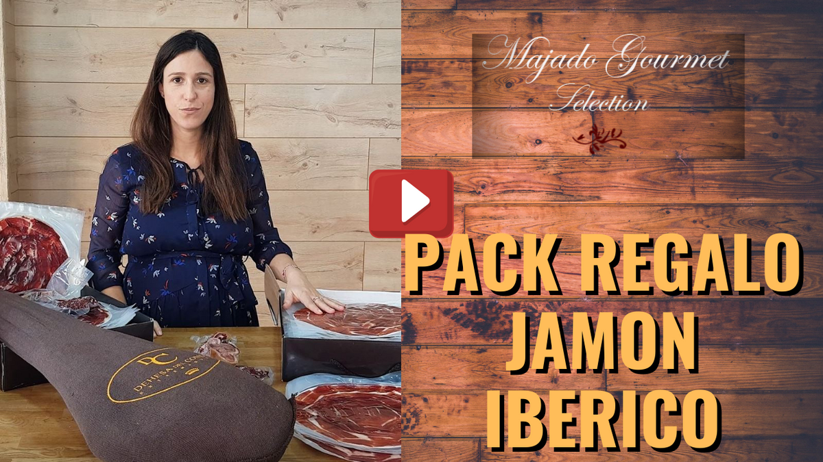 PACK REGALO JAMÓN IBÉRICO DE BELLOTA - MAJADO GOURMET SHOP | Majado ...